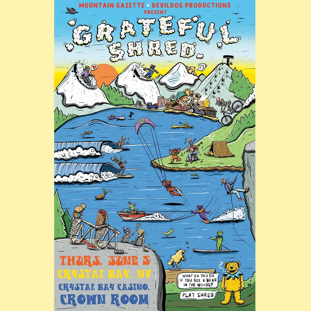 Mountain Gazette Presents: Grateful Shred, Live in Tahoe