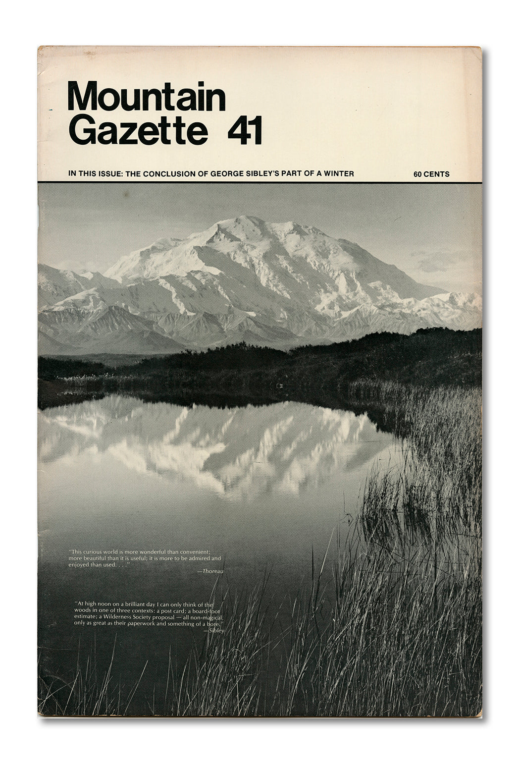 Issue 41 Cover Art – Mountain Gazette